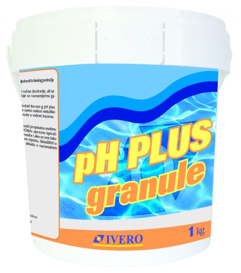Ph+ PLUS Granule za bazene i SPA masažne bazene 1kg | Spa.hr